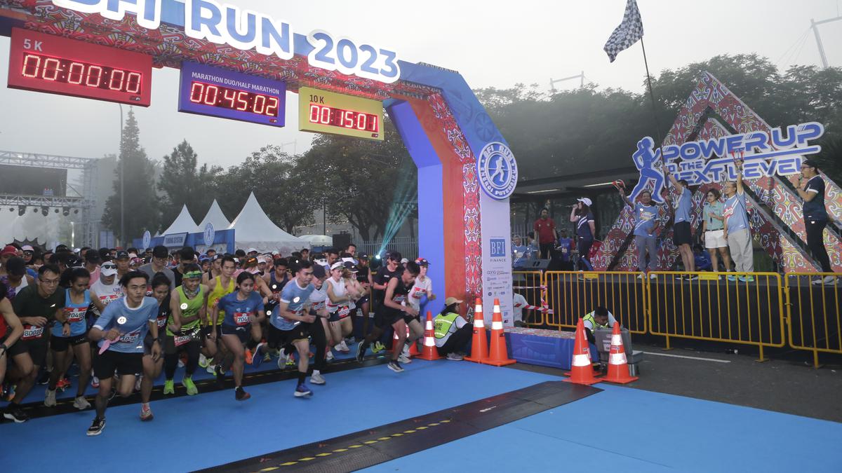 5.000 Pelari Ikut BFI RUN 2023 di BSD Tangerang, Total Hadiah Rp 350 ...