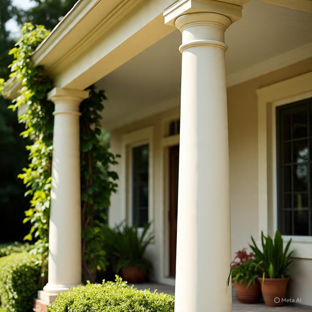 7 Model Profil Tiang Teras Rumah Sederhana, Gaya Klasik hingga Modern ...