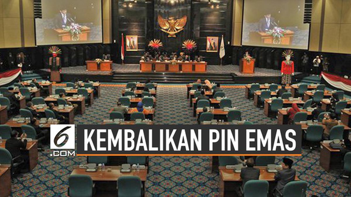 VIDEO: Anggota DPRD DKI Jakarta yang Kembalikan Pin Emas