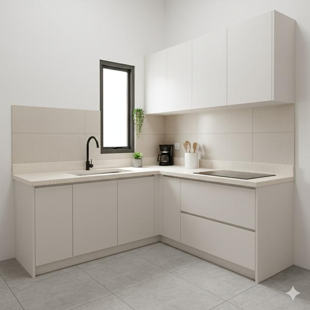 10 Desain Dapur Kecil Bentuk L Terbaru 2025, Inspirasi Cantik untuk ...