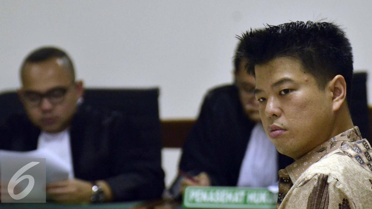 Andrew Hidayat Jalani Sidang Perdana - Foto Liputan6.com