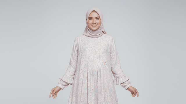 9 Model Gamis Batik Hijab Modern Model Cardy yang Wajib Dimiliki ...