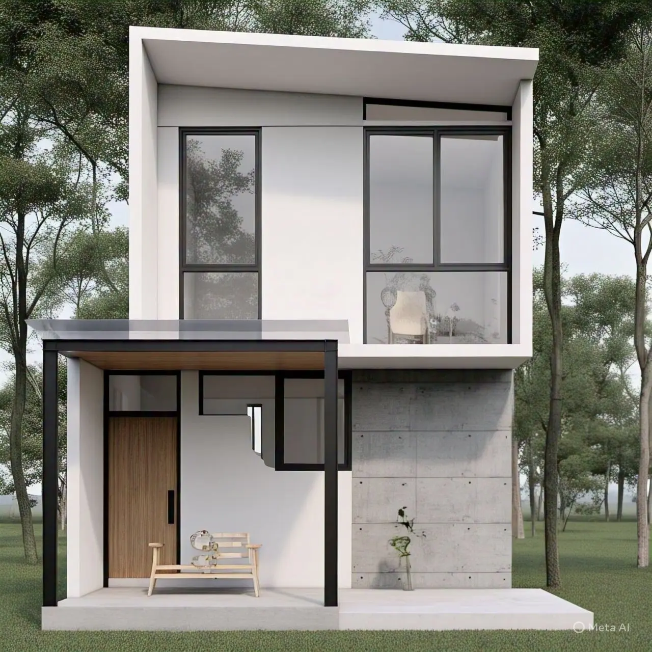 12 Gambar Rumah Simple Tapi Estetik Tren 2025, Estimasi Budget Mulai ...