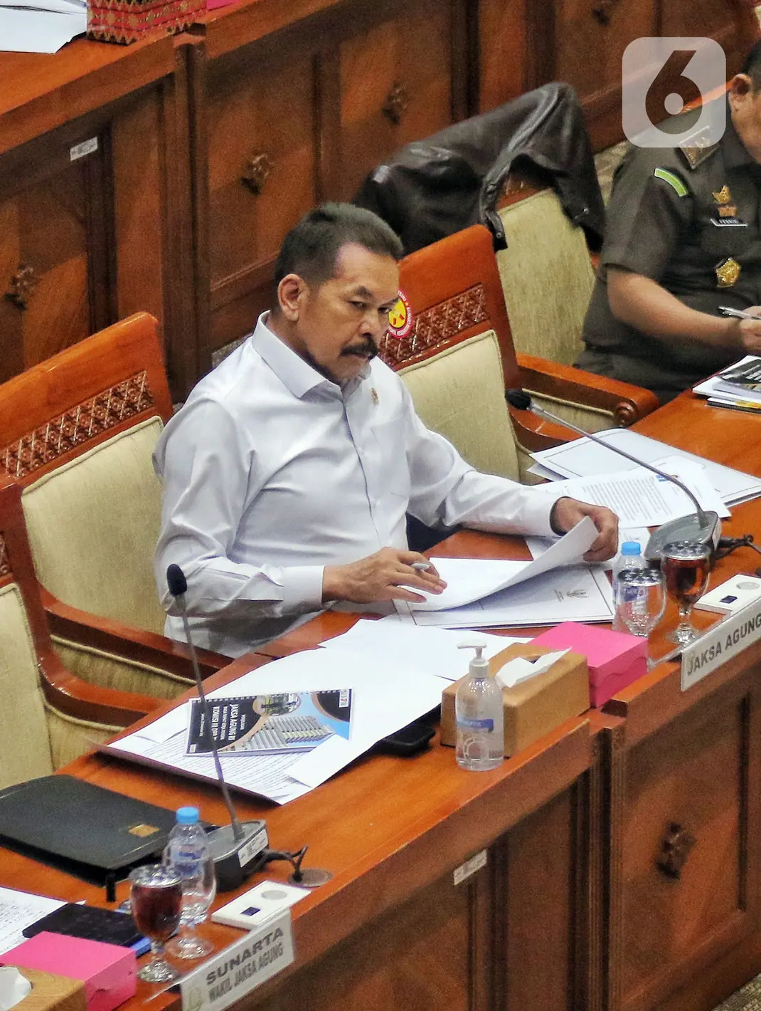 Jaksa Agung dan DPR Bahas Penanganan Korupsi hingga Restorative Justice - Foto Liputan6.com