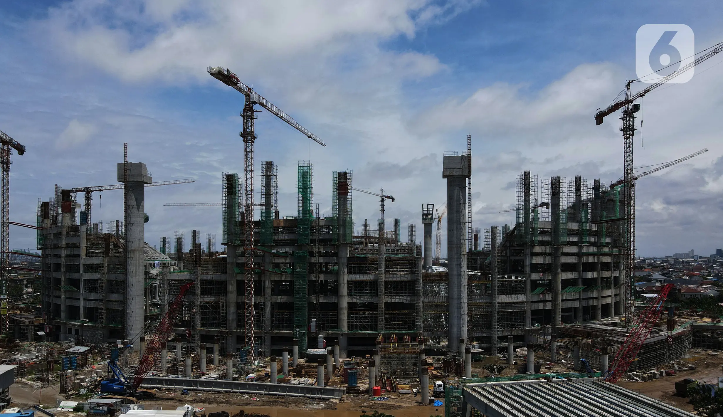 FOTO: Menengok Proyek Pembangunan Jakarta International Stadium - Foto ...