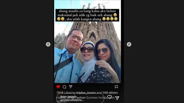 Annisa Pohan Tulis Pesan Haru Atas Meninggalnya Sang Kakak: Maaf Aku ...