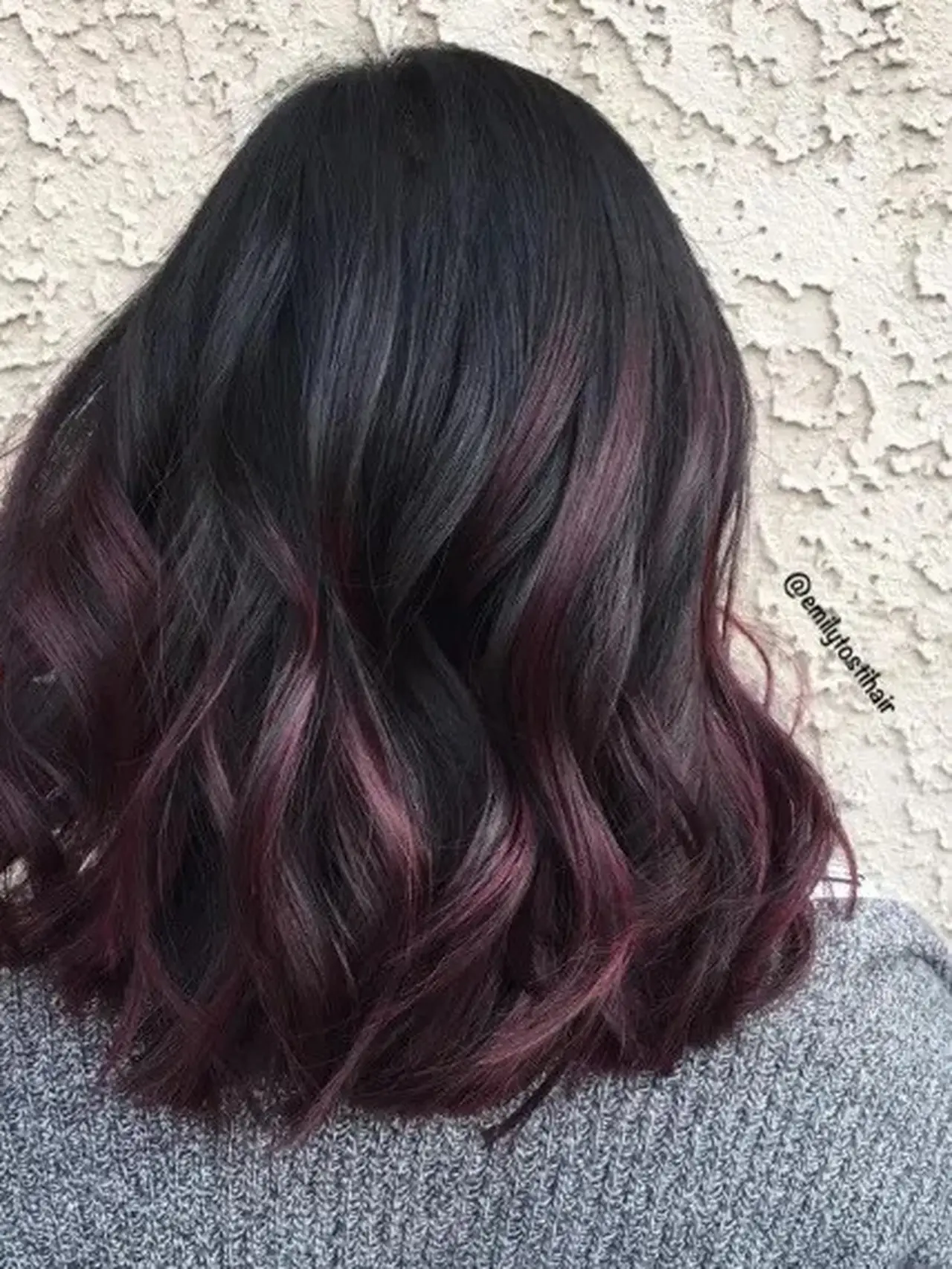 12 Kombinasi Warna Rambut Dipadukan Burgundy, Tren di Tahun 2025 - Hot ...