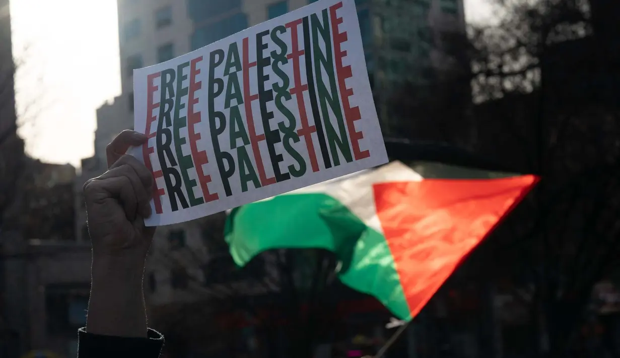 Aktivis Perempuan Pro-Palestina Desak Penghentian Perang di Gaza - Foto ...