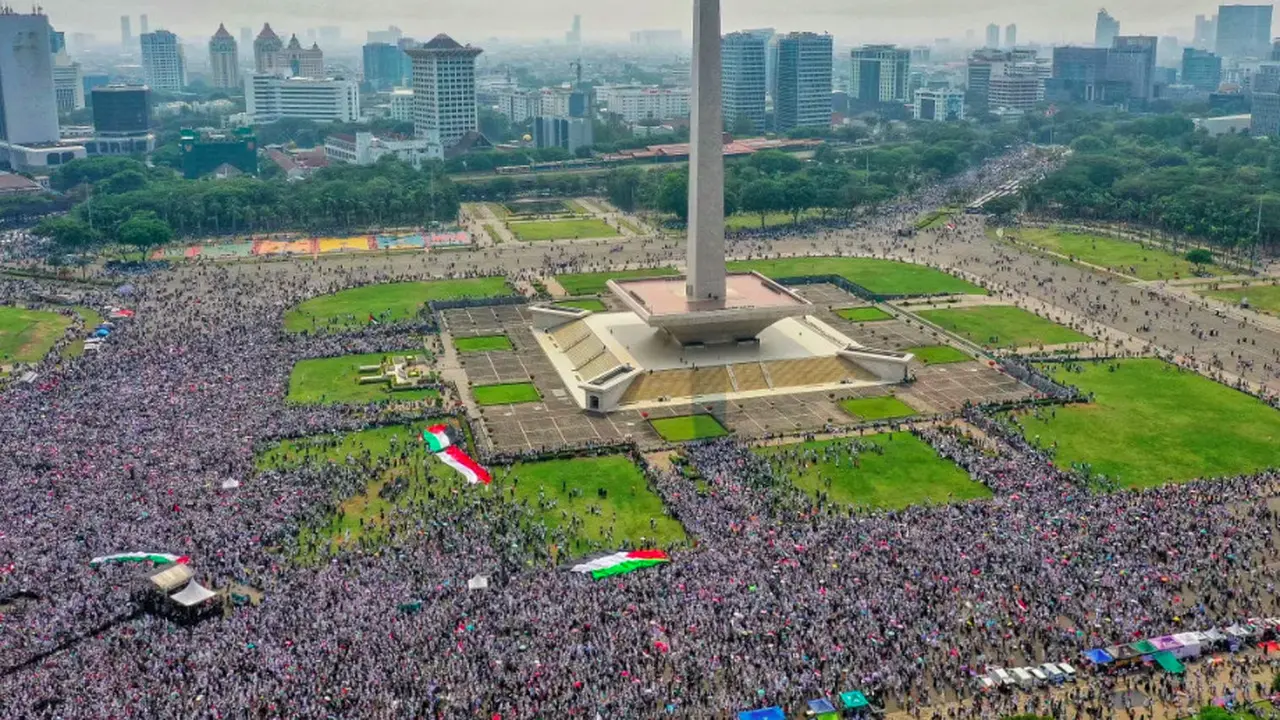 Deretan Potret Massa Lakukan Aksi Demo Dukung Palestina di Berbagai Negara - Citizen6 Liputan6.com