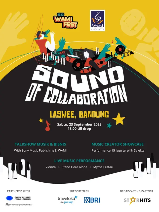 WAMI Semarakkan Bandung dengan Kolaborasi Musik di WAMIFEST 2023, Ada ...