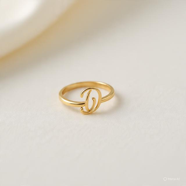 10 Desain Cincin Emas Aesthetic yang Unik dan Minimalis, Simpel tapi ...