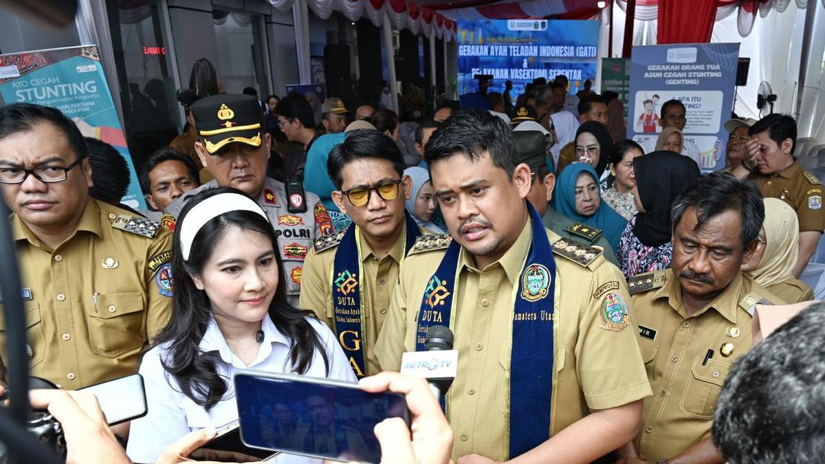 Bobby Nasution Didapuk Jadi Duta Gerakan Ayah Teladan Indonesia pada ...