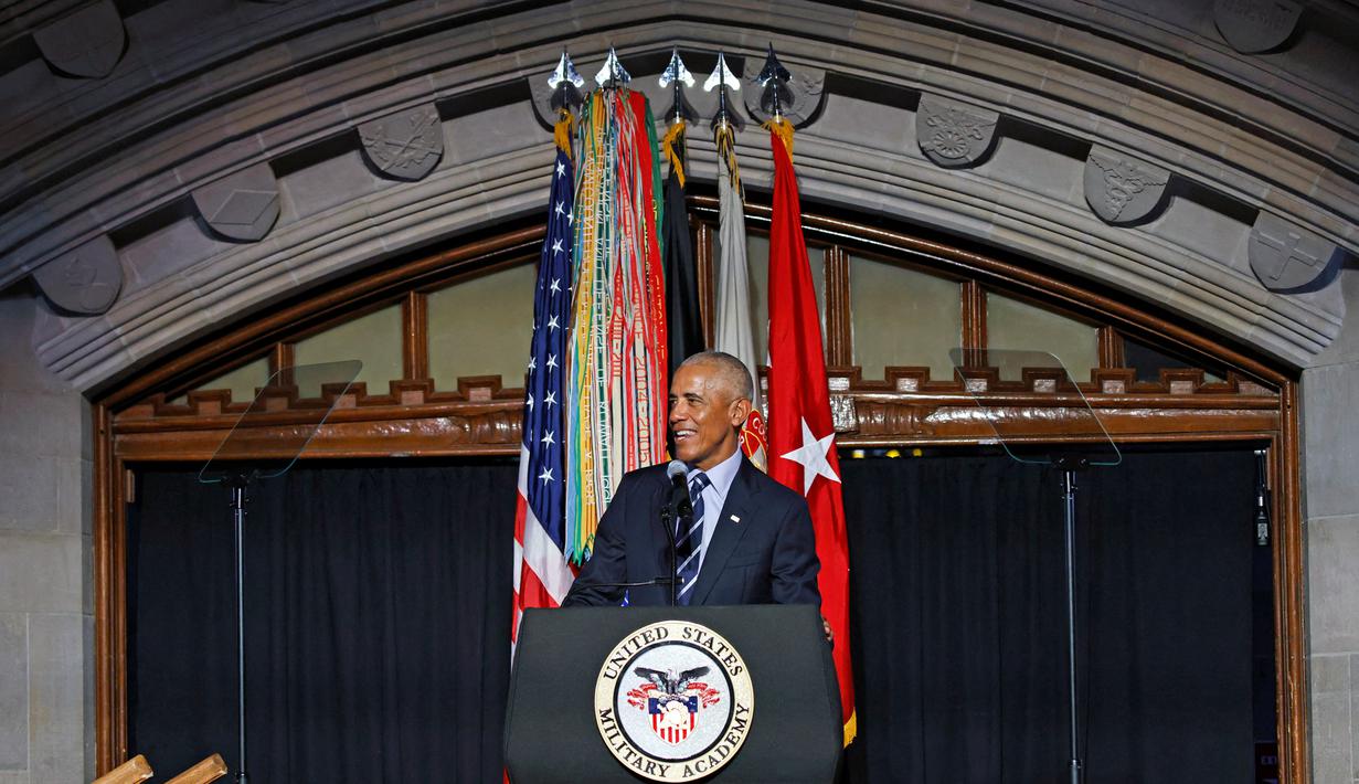 Barack Obama Jadi Presiden AS Kelima yang Raih Sylvanus Thayer Award