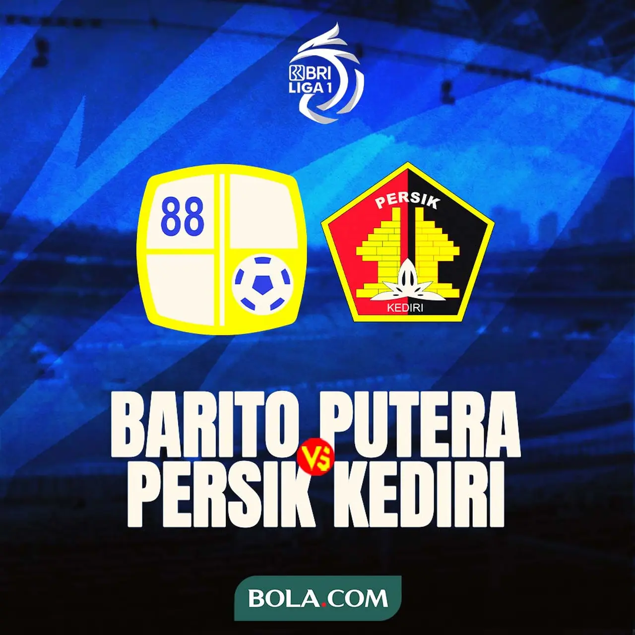 Link Live Streaming BRI Liga 1 di Vidio Malam Ini: Barito Putera Vs Persik - Indonesia Bola.com