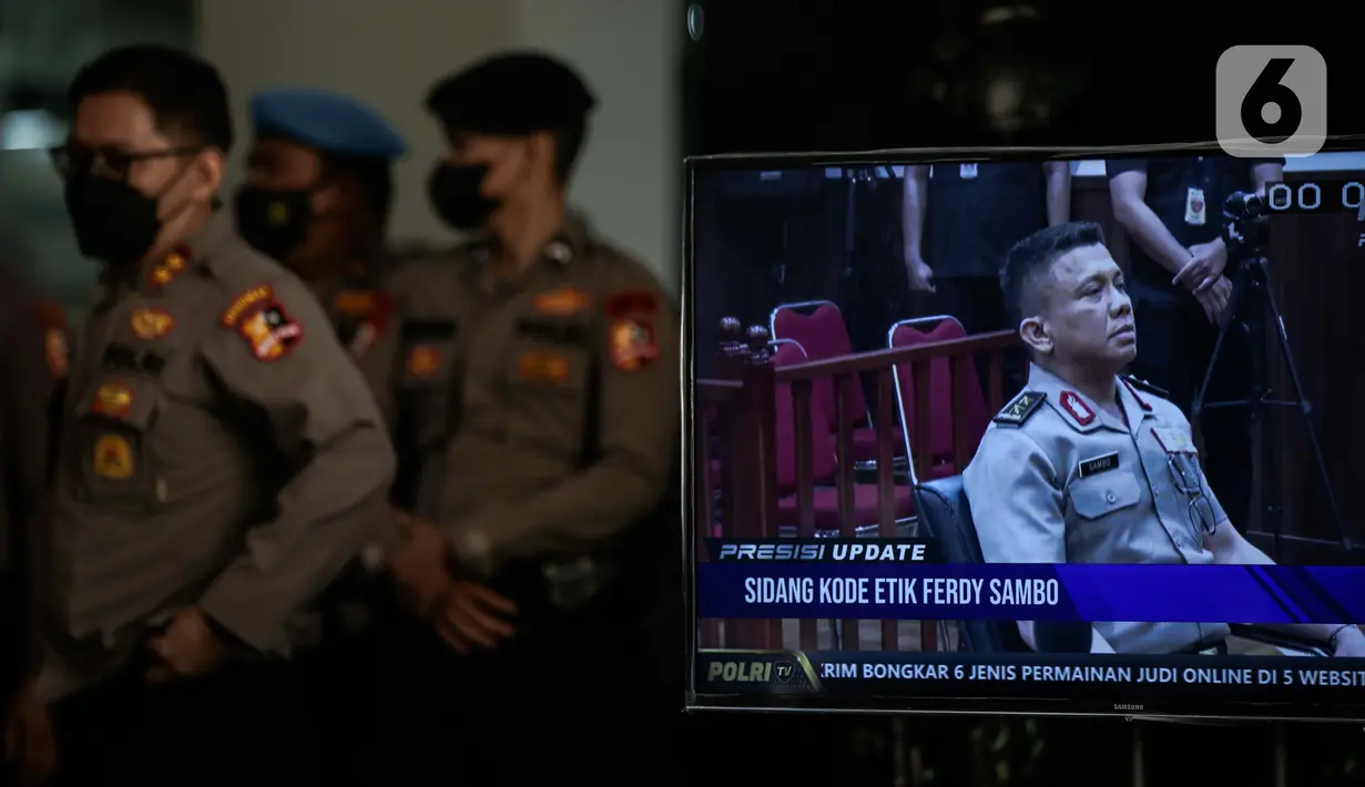 Sidang Kode Etik Ferdy Sambo Digelar Secara Tertutup Foto