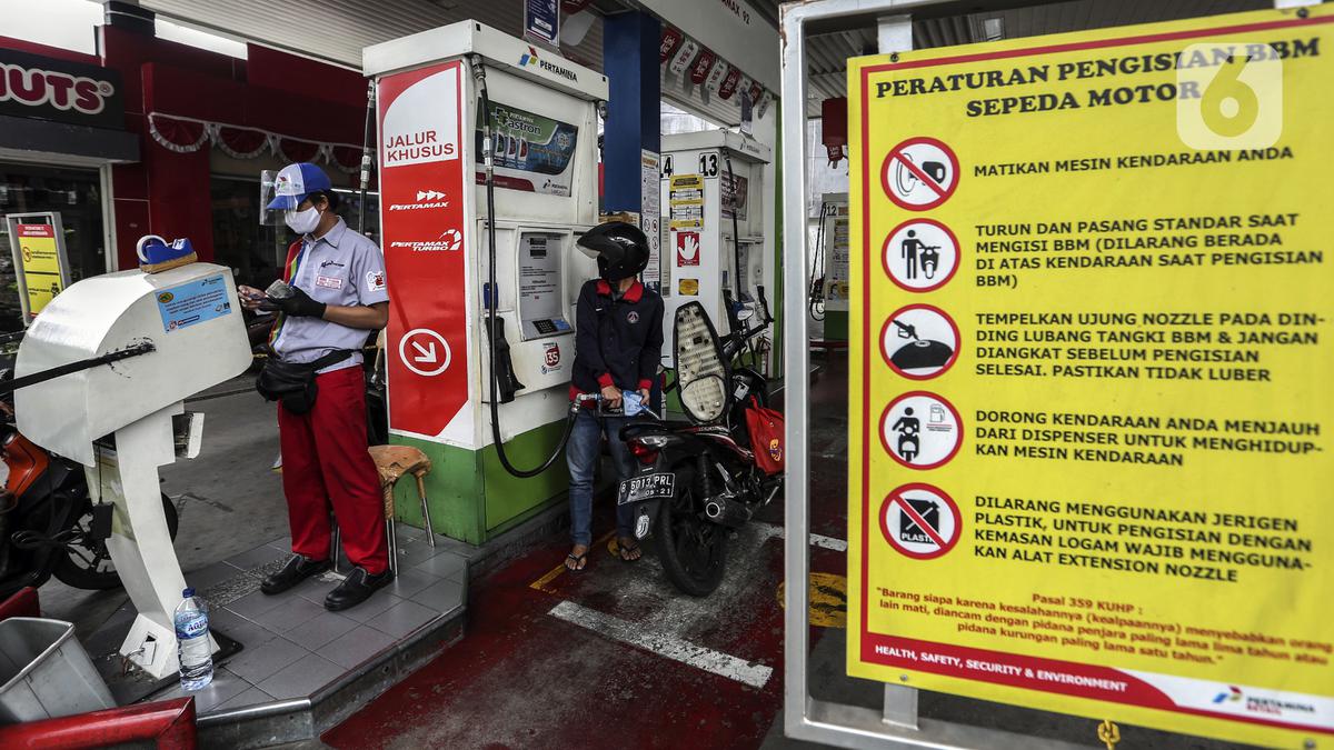 FOTO: Pertamina Terapkan Digitalisasi pada 5.518 SPBU - Foto Liputan6.com