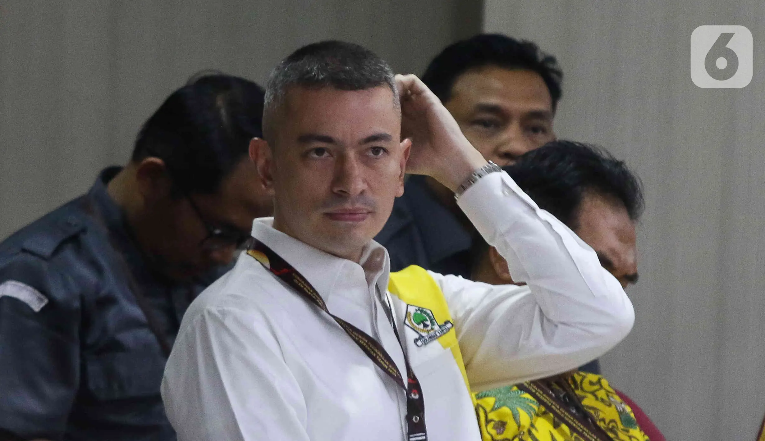 Diwakili Sekjen, Partai Golkar Serahkan Nama Bacaleg ke KPU - Foto Liputan6.com