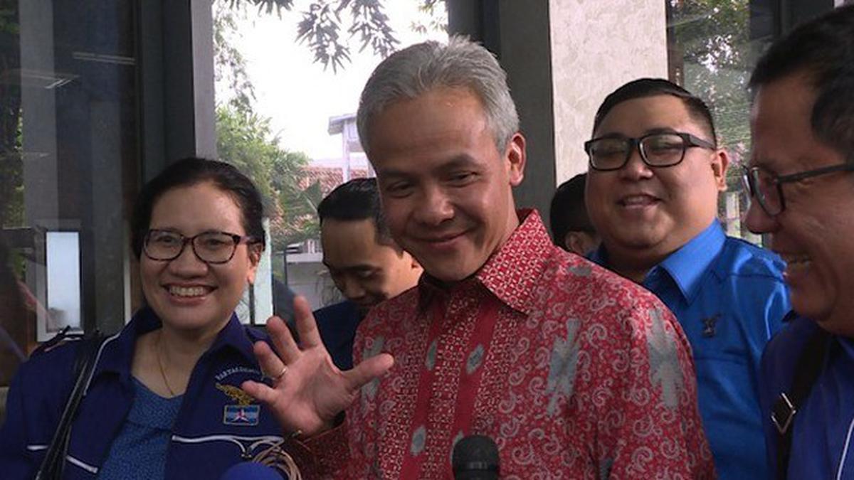 VIDEO: Ganjar Pranowo Datangi Kantor Partai Demokrat, Ada Apa? - Pemilu ...