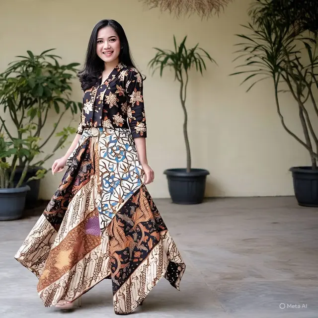 11 Model Rok Batik Kekinian yang Memadukan Gaya Tradisional dan Modern ...