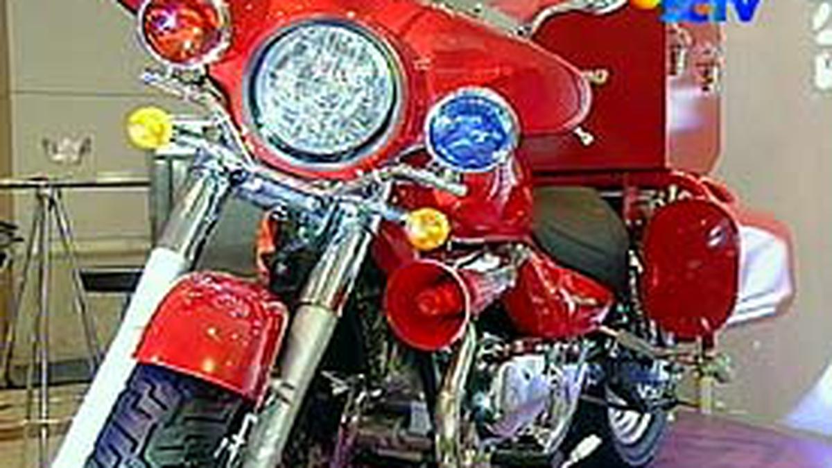 Sepeda Motor Pemadam Kebakaran Dipamerkan - News Liputan6.com