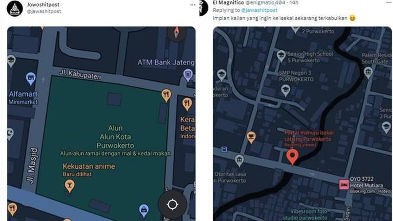 5 Penamaan Titik di Google Maps ala Anak Wibu Ini Nyeleneh Banget