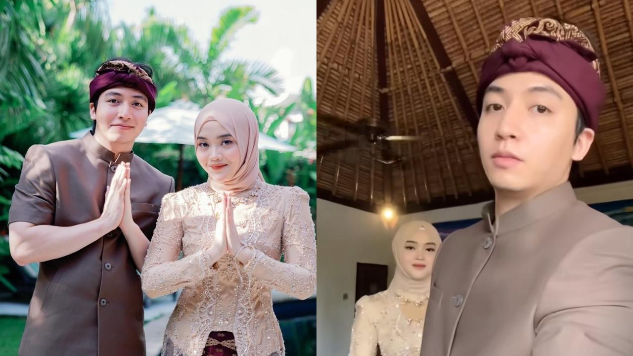 7 Potret Jeffry Reksa dan Putri Delina yang Berhijab Pakai Baju Adat ...