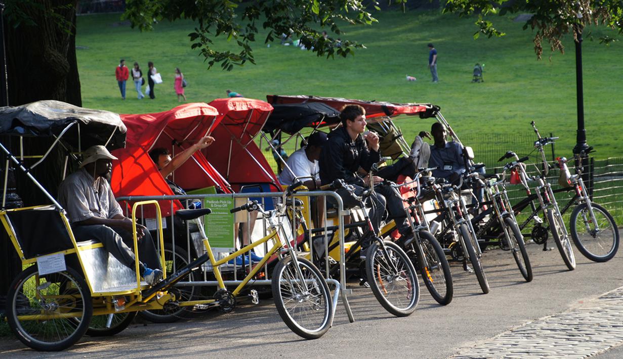 10 Becak Unik dan Keren di Dunia - Foto Liputan6.com