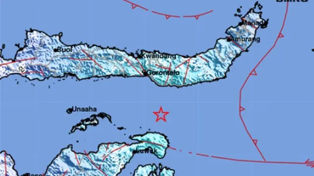 Gempa Magnitudo 5,5 Guncang Bone Bolango Gorontalo, Tidak Berpotensi Tsunami - Regional Liputan6.com