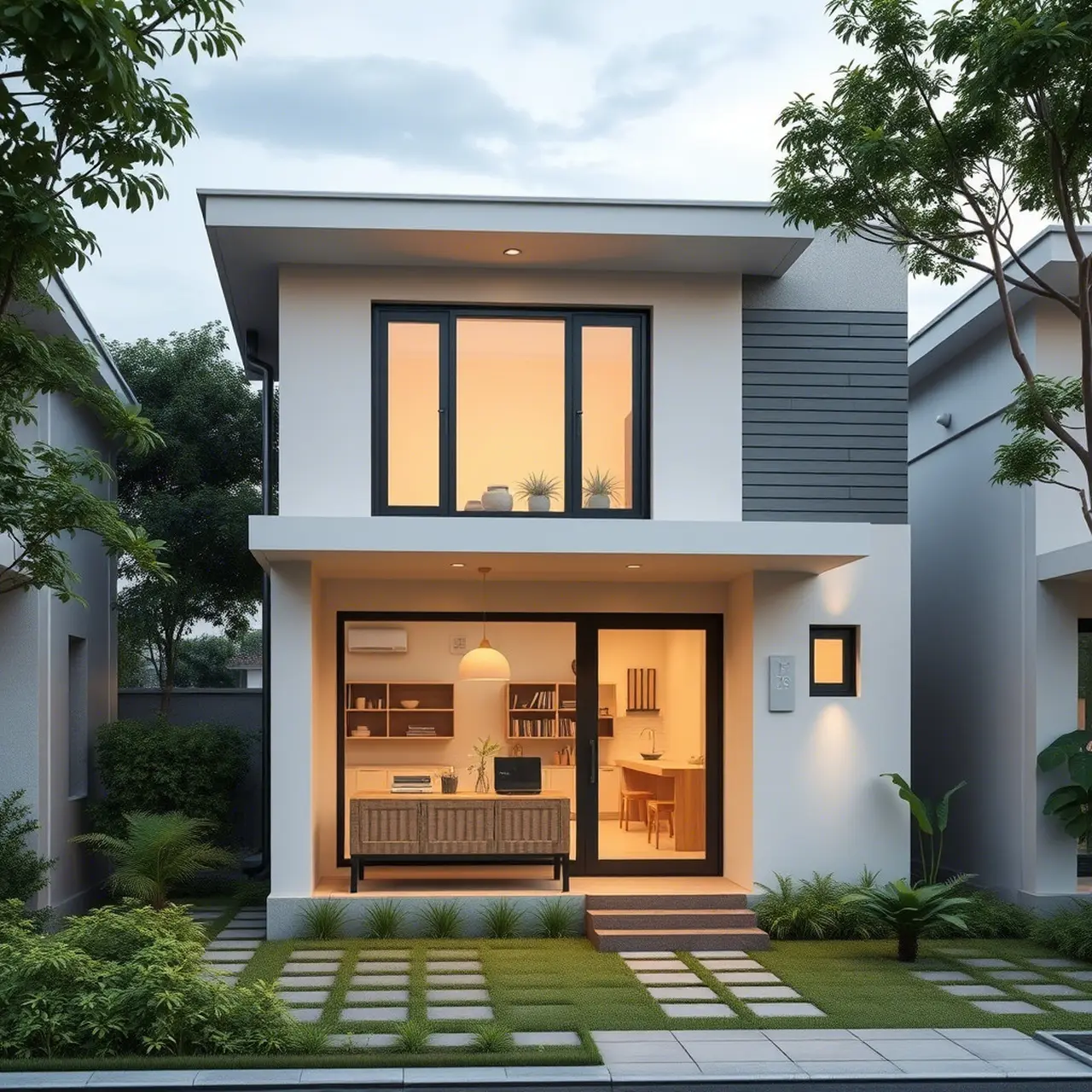 12 Gambar Rumah Simple Tapi Estetik Tren 2025, Estimasi Budget Mulai ...