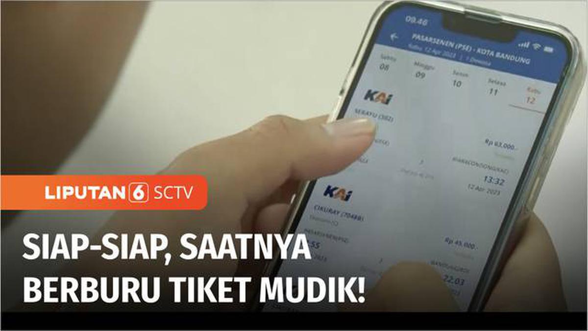 VIDEO: PT KAI Sediakan 8.000 Tiket per Hari Selama Arus Mudik, Sudah Bisa Pesan Mulai Hari Ini ...