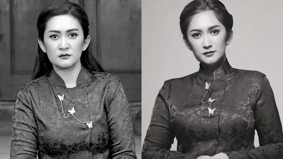 6 Deretan Gaya Nafa Urbach Pakai Kebaya Janggan, Dapat Julukan Netizen ...