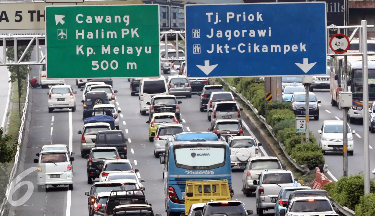 Tarif Tol Jakarta-Cikampek Naik 11 persen - Foto Liputan6.com