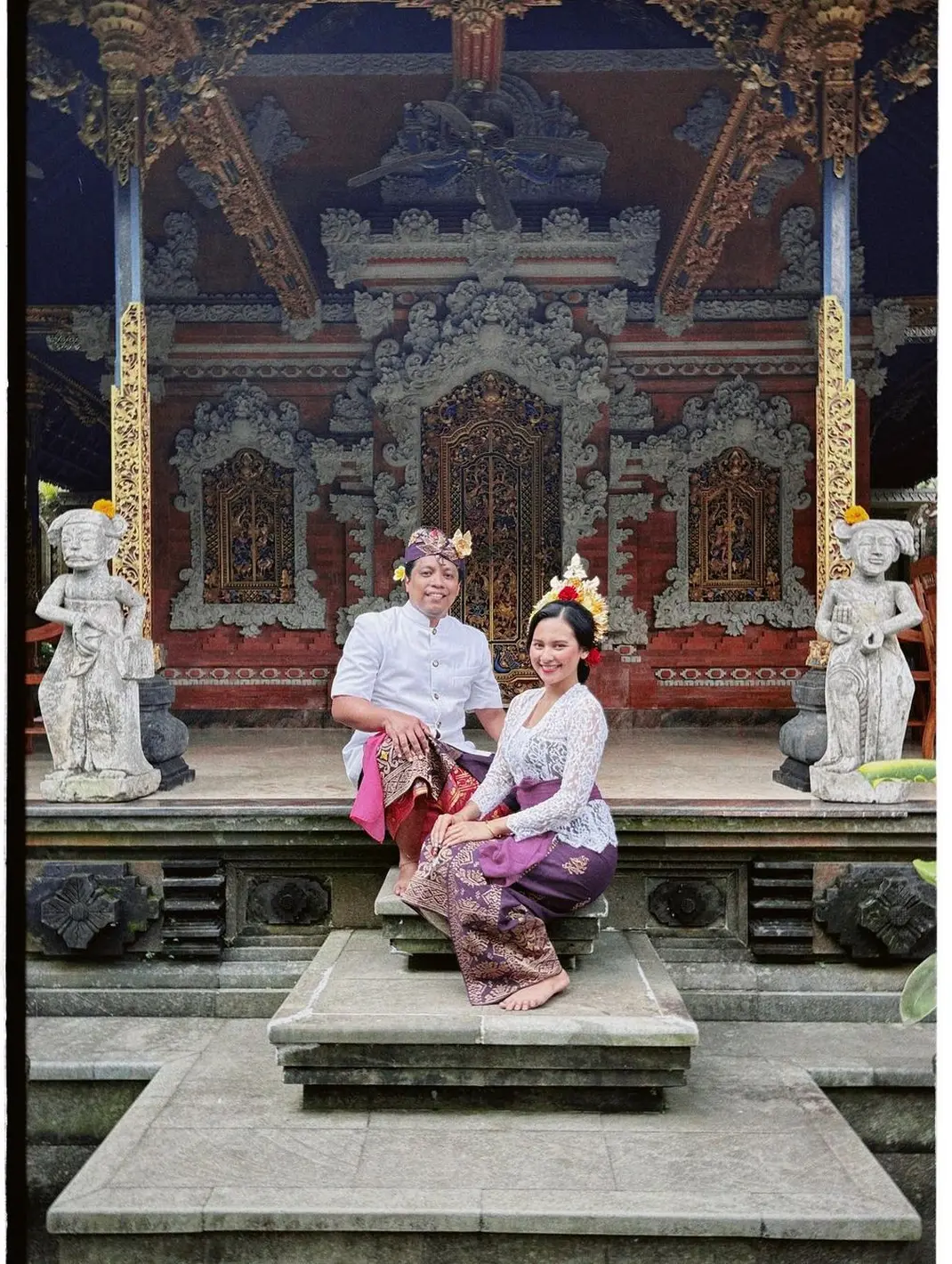 8 Foto Cantiknya Indah Permatasari Dibalut Kebaya Saat Menari ...