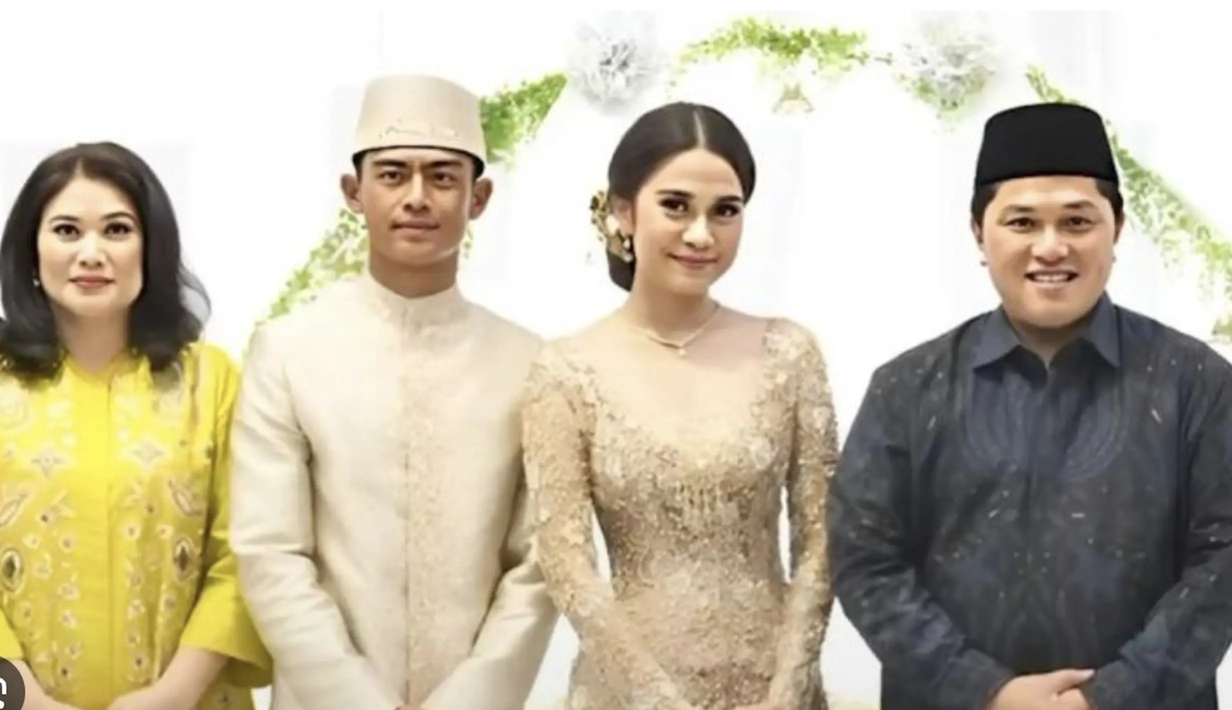 Jarang Tersorot, 6 Ispirasi Kebaya Elizabeth Tjandra Istri Erick Thohir ...