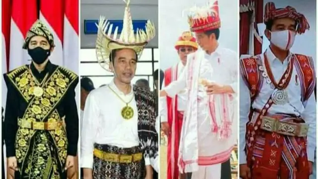Menengok Empat Baju Adat Ntt Yang Dikenakan Jokowi Mana Favorit Kamu