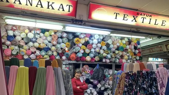 6 Potret Toko Milik H Faisal di Tanah Abang, Disebut Juragan Kain - Hot ...