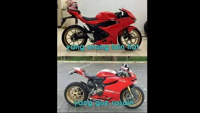 Meme Otomotif Pekan Ini: Motor Suzuki Rasa Ducati - Otomotif Liputan6.com