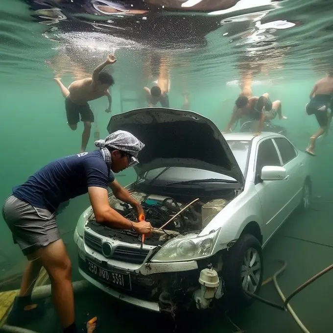 10 Potret Gambaran Kondisi Jakarta Pada 2030, Tenggelam Semua Driver ...