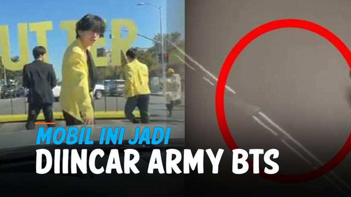 VIDEO: Disentuh V BTS, Mobil Wanita Ini Langsung Ditawar ARMY