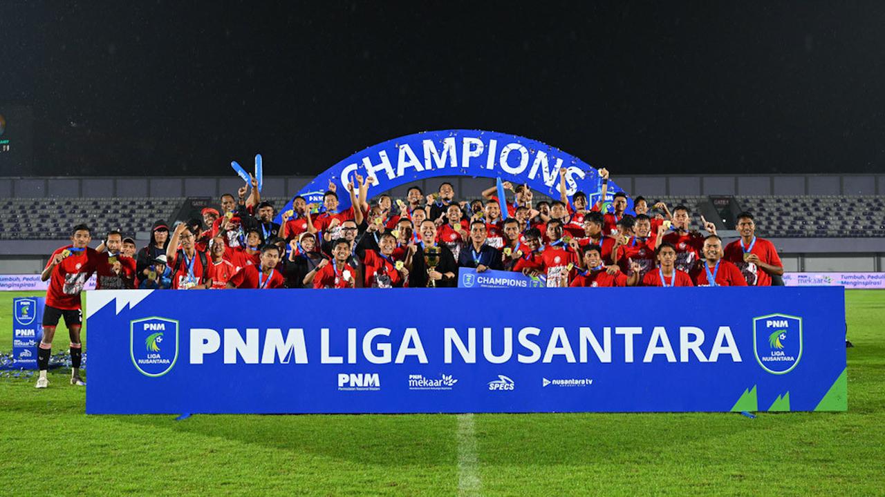 Sumut United FC Jadi Juara PNM Liga Nusantara, Ini Daftar Lengkap Klub ...