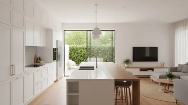 7 Tren Desain Dapur Menyatu dengan Ruang Keluarga Bergaya Open Space ...