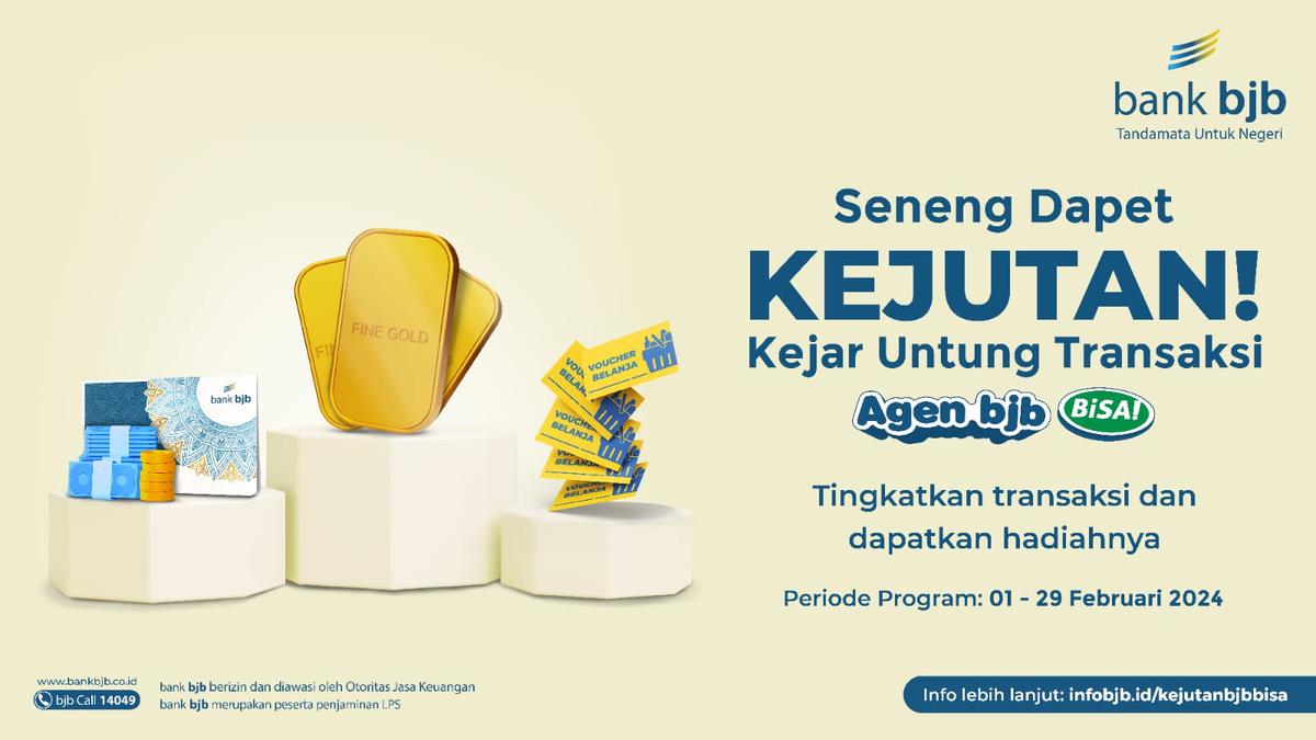 Banjir Hadiah dari bank bjb dalam Program KEJUTAN Agen bjb BiSA! Apa ...