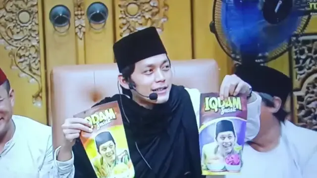 Gaya Kocak Gus Iqdam Iklan Produk Keripik Merek Iqdam Snack, Kaget Ada ...