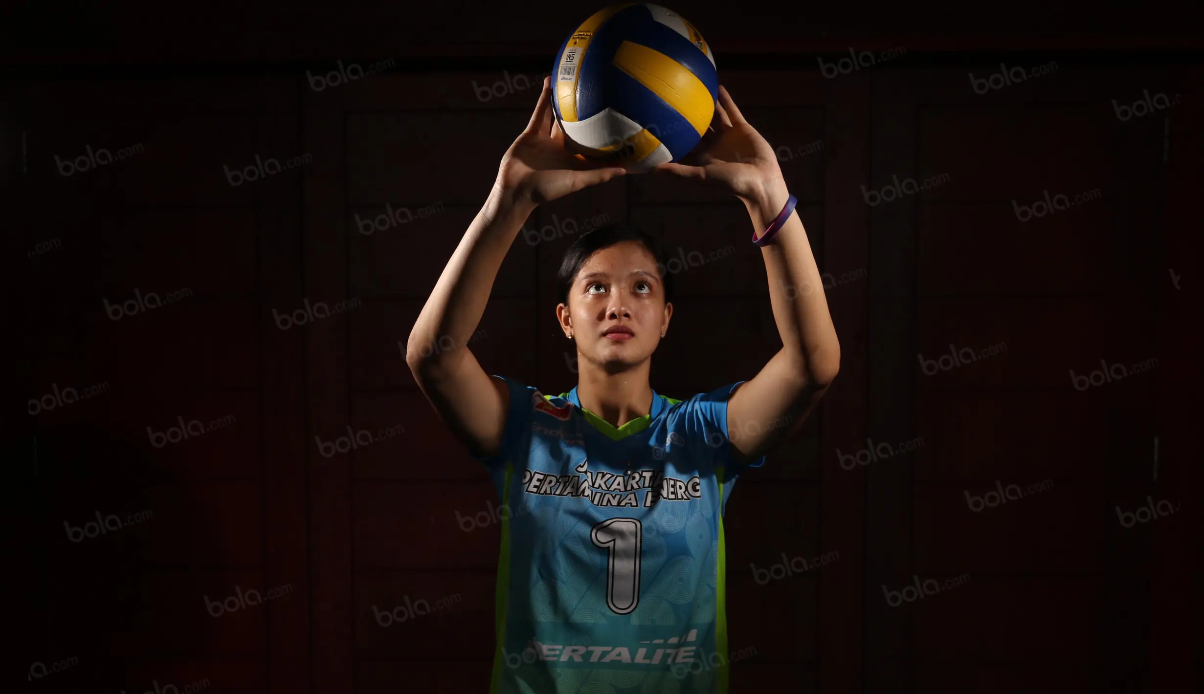 Mutiara, Sosok Pengumpan Cantik Jakarta Pertamina Energi - Foto Bola.com