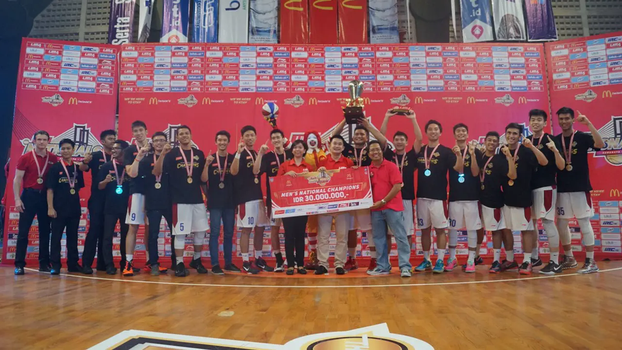 UPH Putra Juara Nasional LIMA Basketball