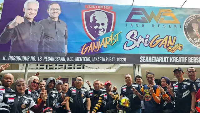 Ratusan Bikers Relawan Ganjar Mahfud Siap Berangkat Ke Solo Hadiri