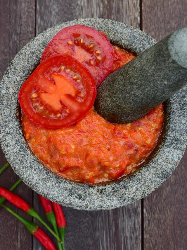7 Resep Sambal Tomat Enak, Sederhana dan Pedasnya Bikin Nagih ...