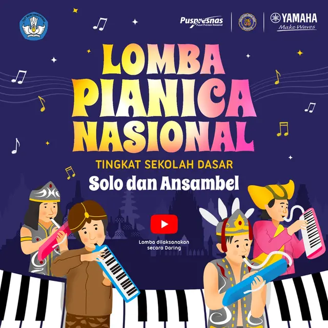 Gelar Lomba Pianica Nasional Tingkat SD Demi Kemajuan Talenta Muda ...