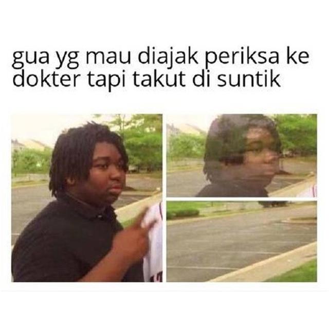 7 Meme Sakit Takut Disuntik Ini Bikin Geleng Kepala - Hot Liputan6.com