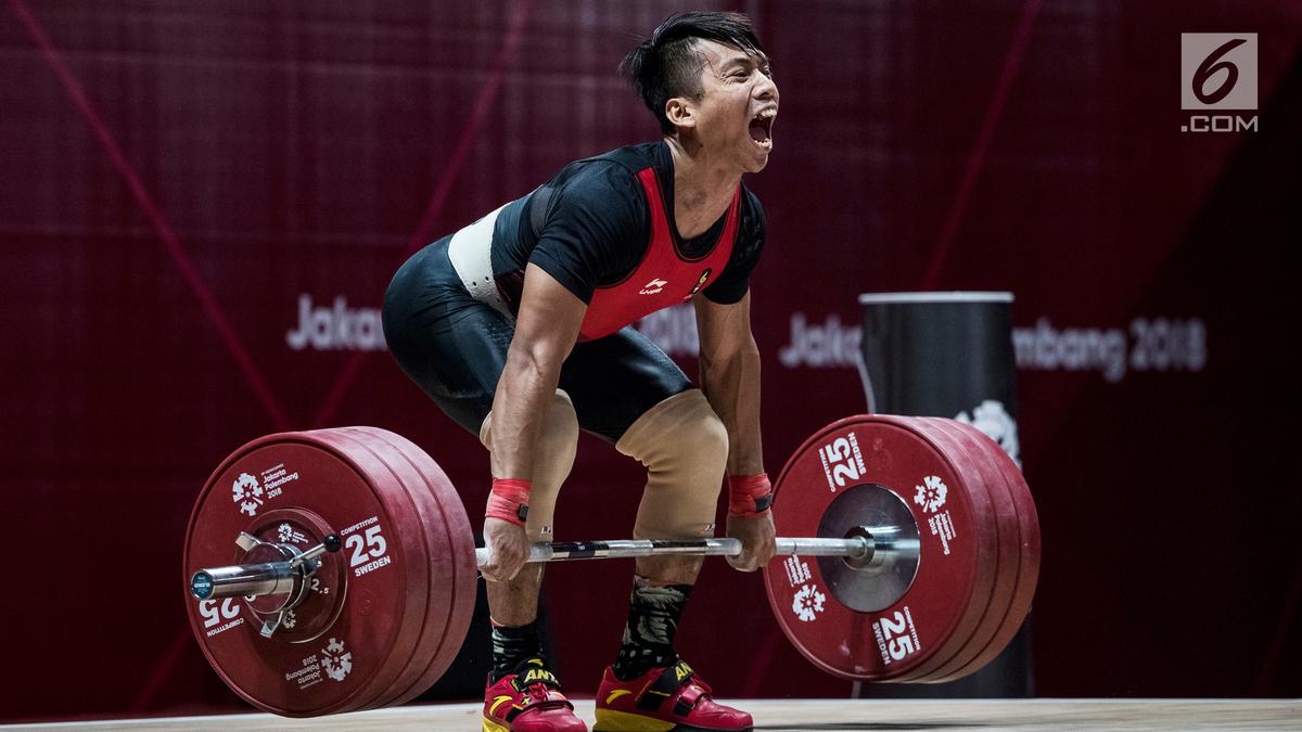FOTO: Lifter Deni Berpotensi Sumbangkan Emas untuk Indonesia di Asian ...